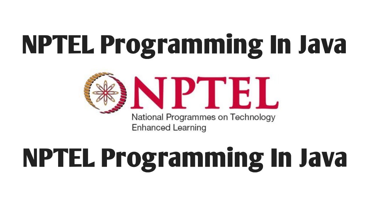 Nptel Programming in Java Week 2 Assignment Answers - aiEventiFy